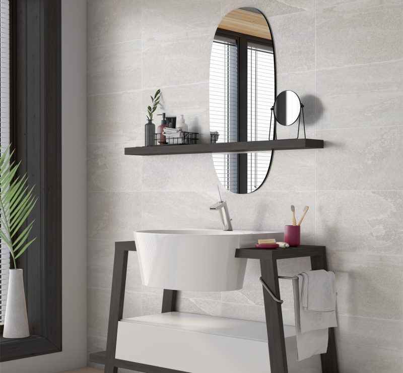 Grespania Niza Blanco Stone Effect 600 x 300 Tiles - La Fabrico